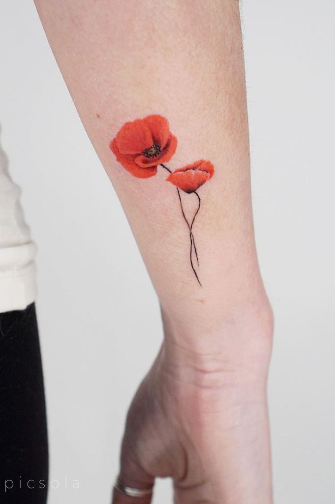 36 Most Beautiful Flower Tattoo Designs to Blow Your Mind - Page 27 of ...